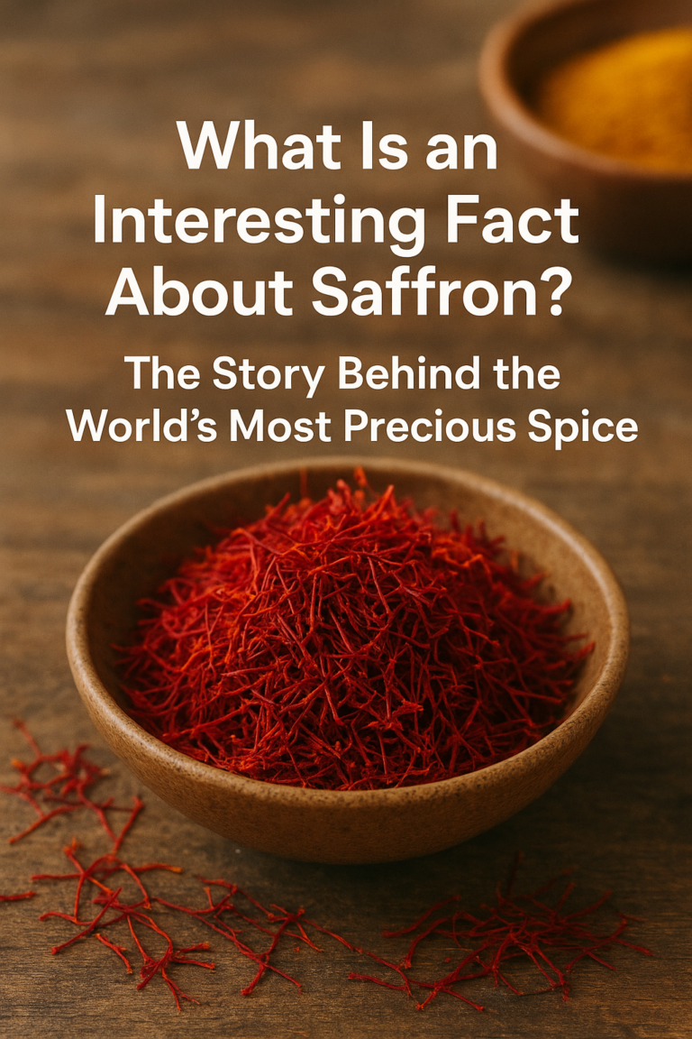 What Is an Interesting Fact About Saffron? The Story Behind the World’s Most Precious Spice ...